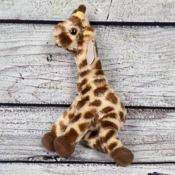 Toys | Ty Beanie Boo Gavin Giraffe Plush Sparkle Eyes W Tag | Poshmark